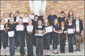 School earns forensics prizes
