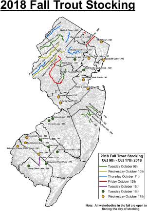 State stocking Wanaque River with trout next month
