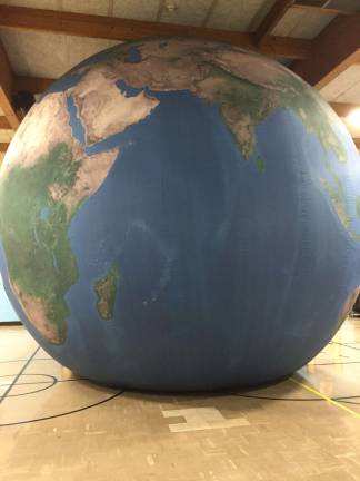 The Earth Dome pays a visit