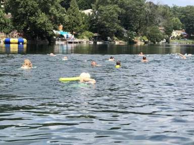 Lindy’s Lake Distance Swim is today