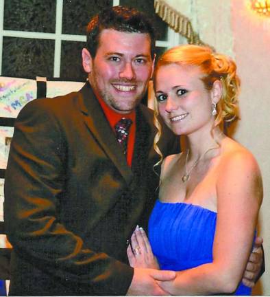 Crystal Provost and Brandon Yeager are engaged