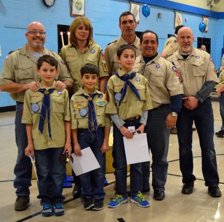 Maple Road Cub Scouts graduate three to Boy Scouts