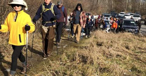 100 start new year with High Point hike