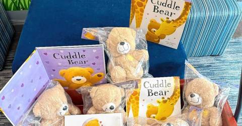 Cuddle Bear Book Drive under way