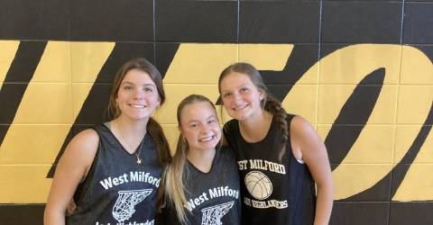 Basketball team captains lead by example