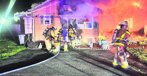 Dog alerts homeowner to overnight house fire in West Milford
