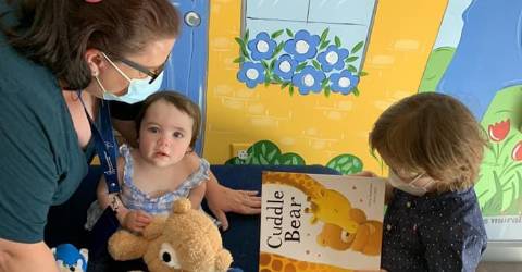 Cuddle Bear Book Drive under way
