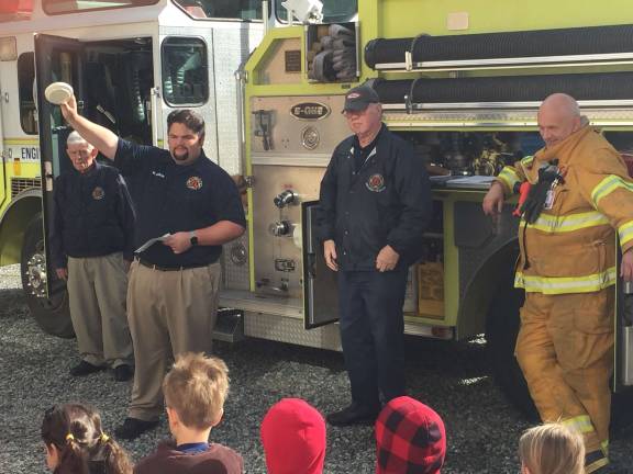 Fire fighters spread the word about fire safety