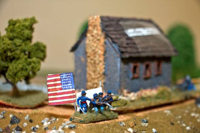 North and South battle again